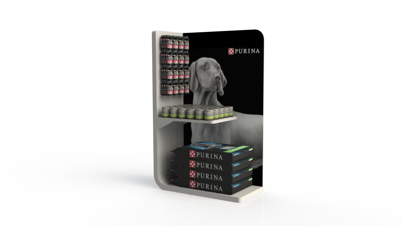 Purina Display by Adrian Zamora at Coroflot.com