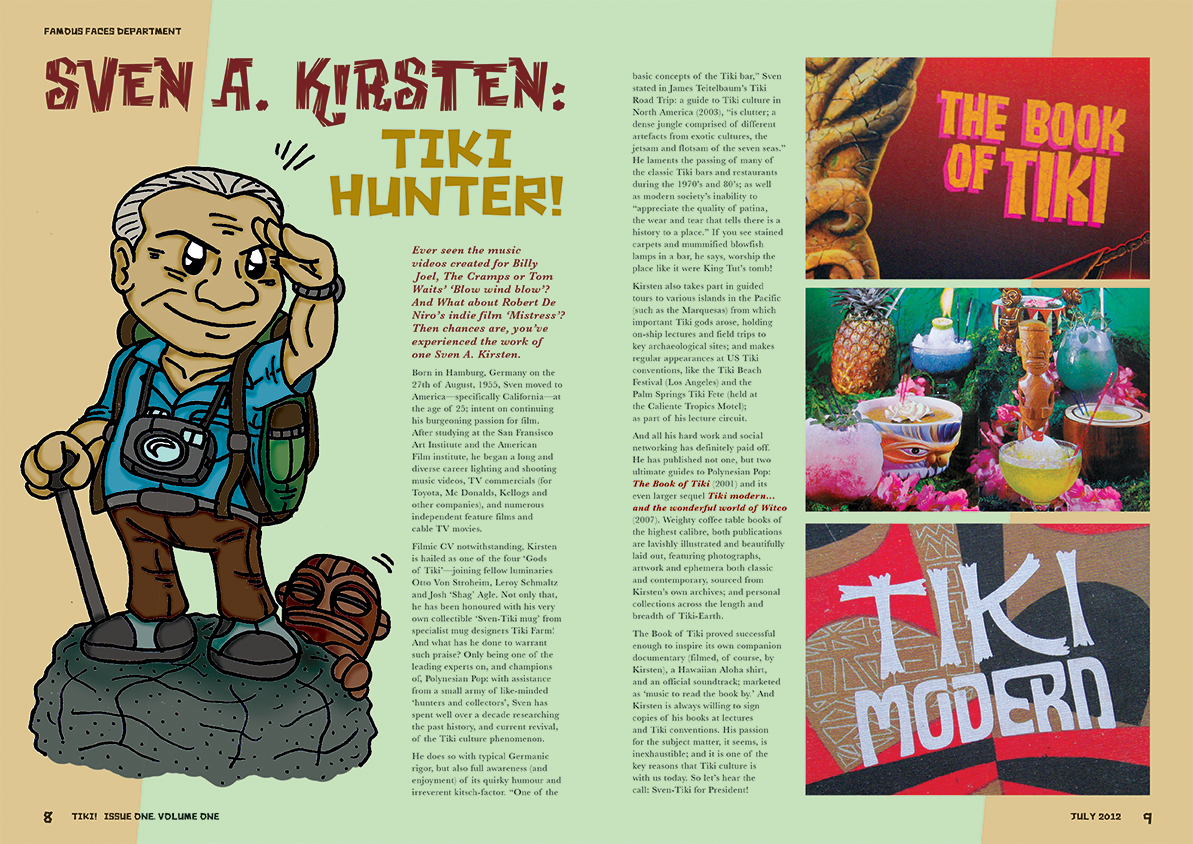 Contemporary magazine: Tiki! by Jon Kay at Coroflot.com