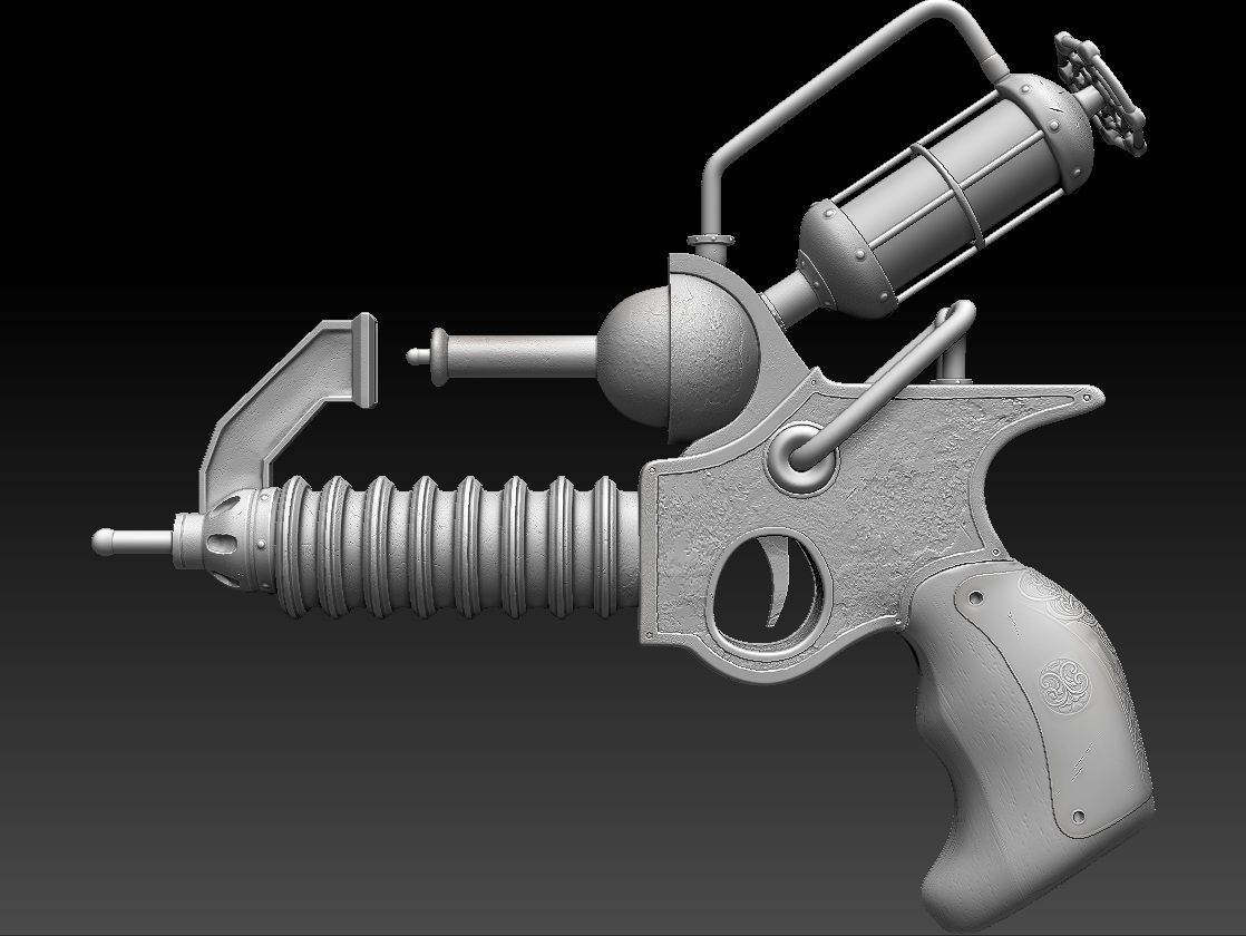 SteamPunk Pistol by Mohabbat Khan at Coroflot.com