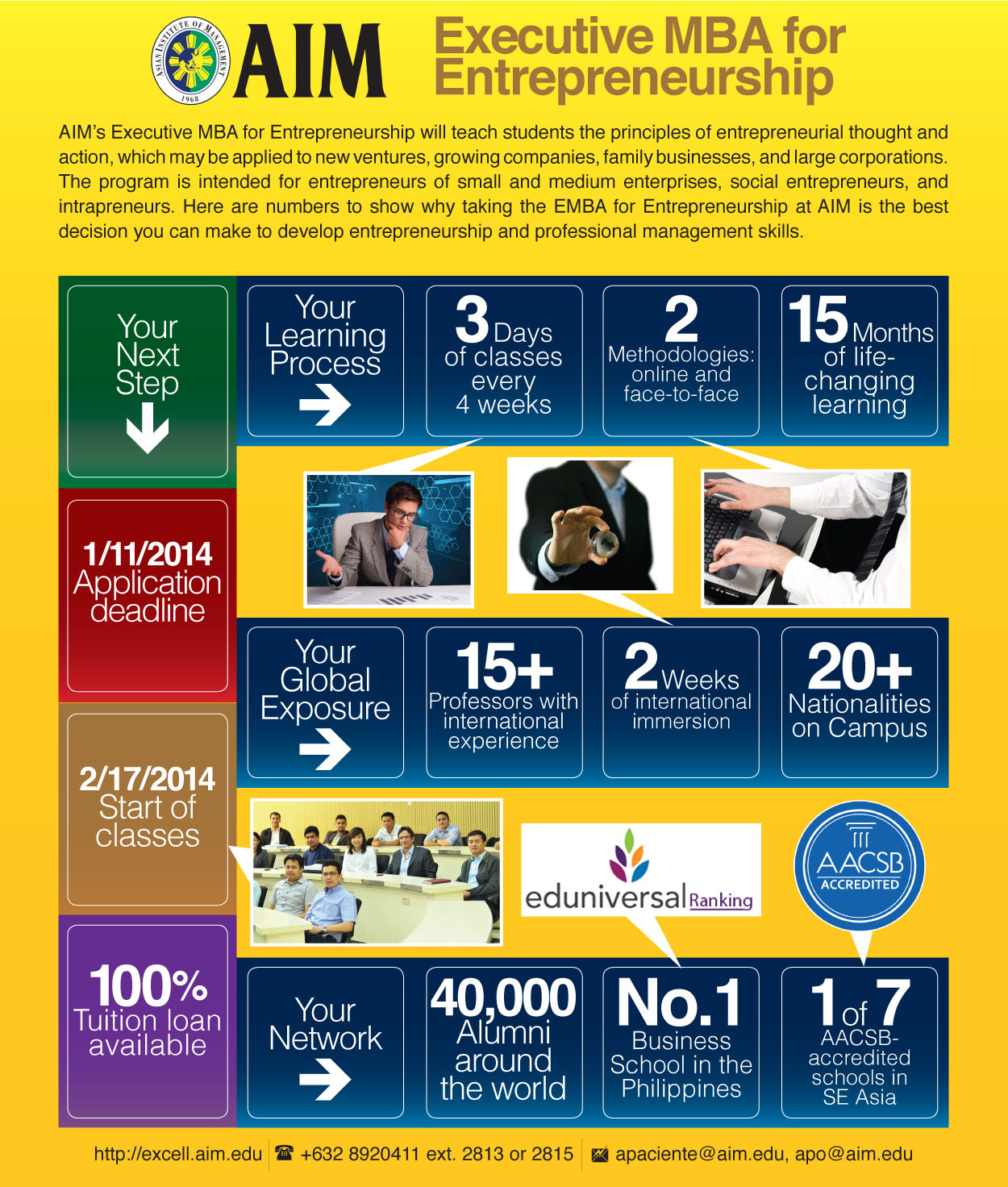 AIM Infographics 2014 by Jay Mathew Dimayuga at Coroflot.com