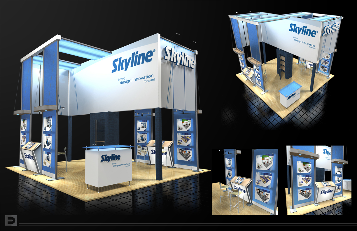 Skyline Exhibits (2005 - Present) by Evan Detskas at Coroflot.com