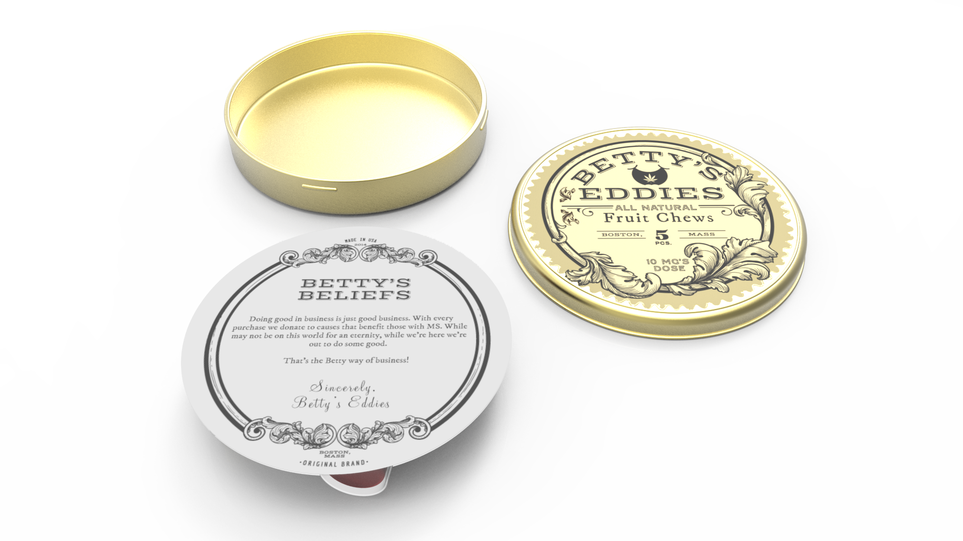 Cannabis Candy Packaging Design by Peter Ragonetti at Coroflot.com