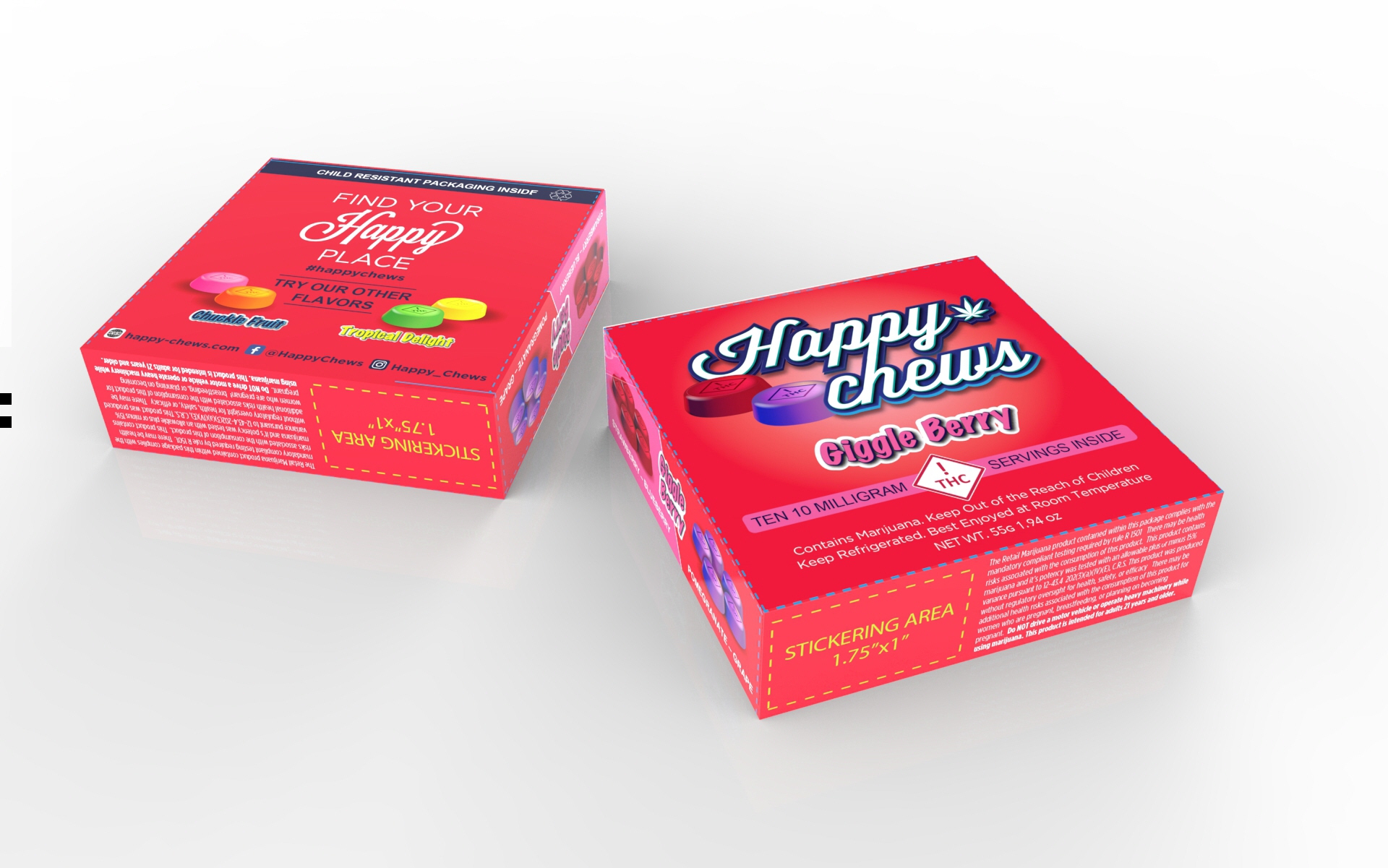 Happy Chews Packaing by Peter Ragonetti at Coroflot.com
