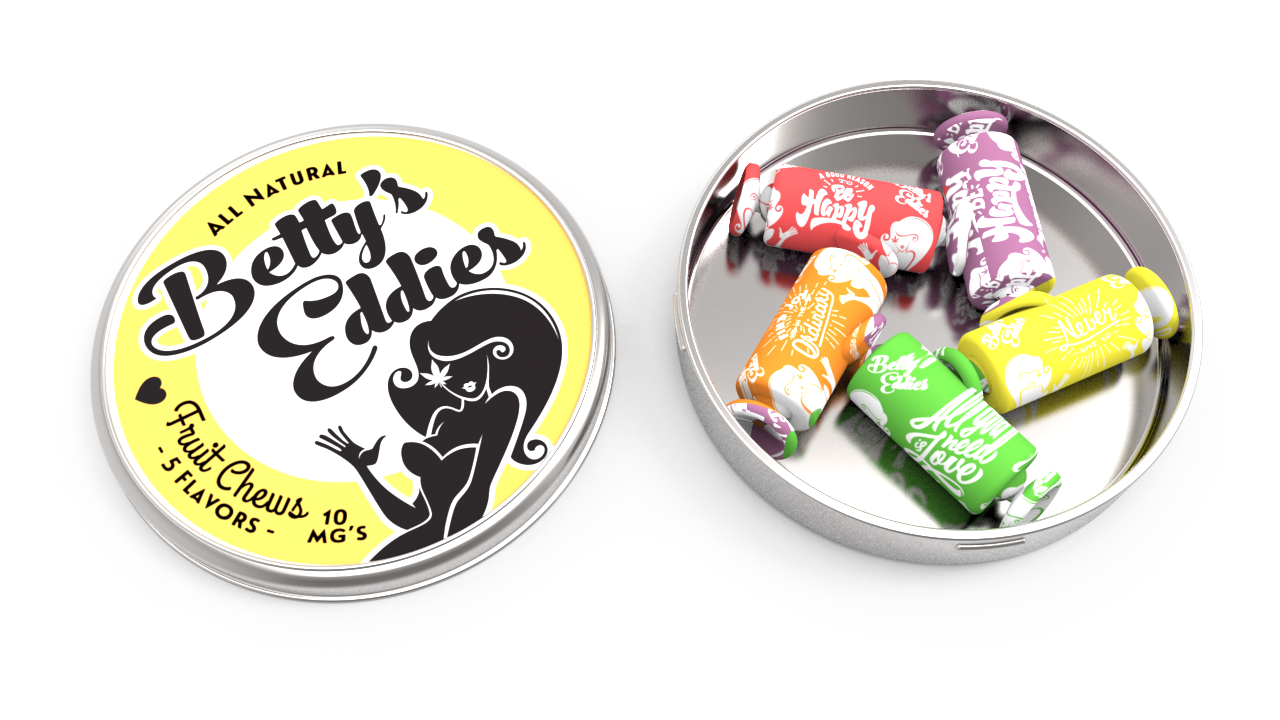 Cannabis Candy Packaging Design by Peter Ragonetti at Coroflot.com