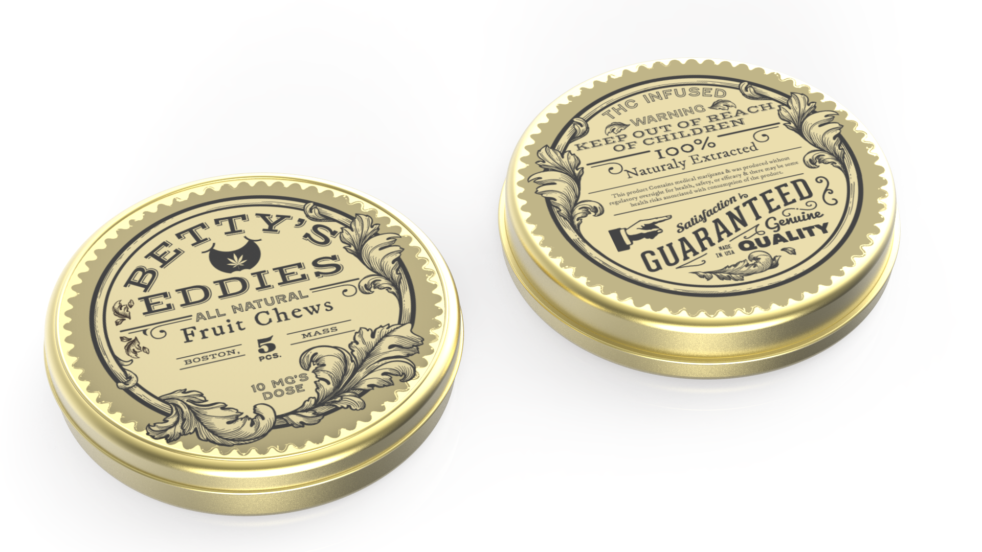 Cannabis Candy Packaging Design by Peter Ragonetti at Coroflot.com