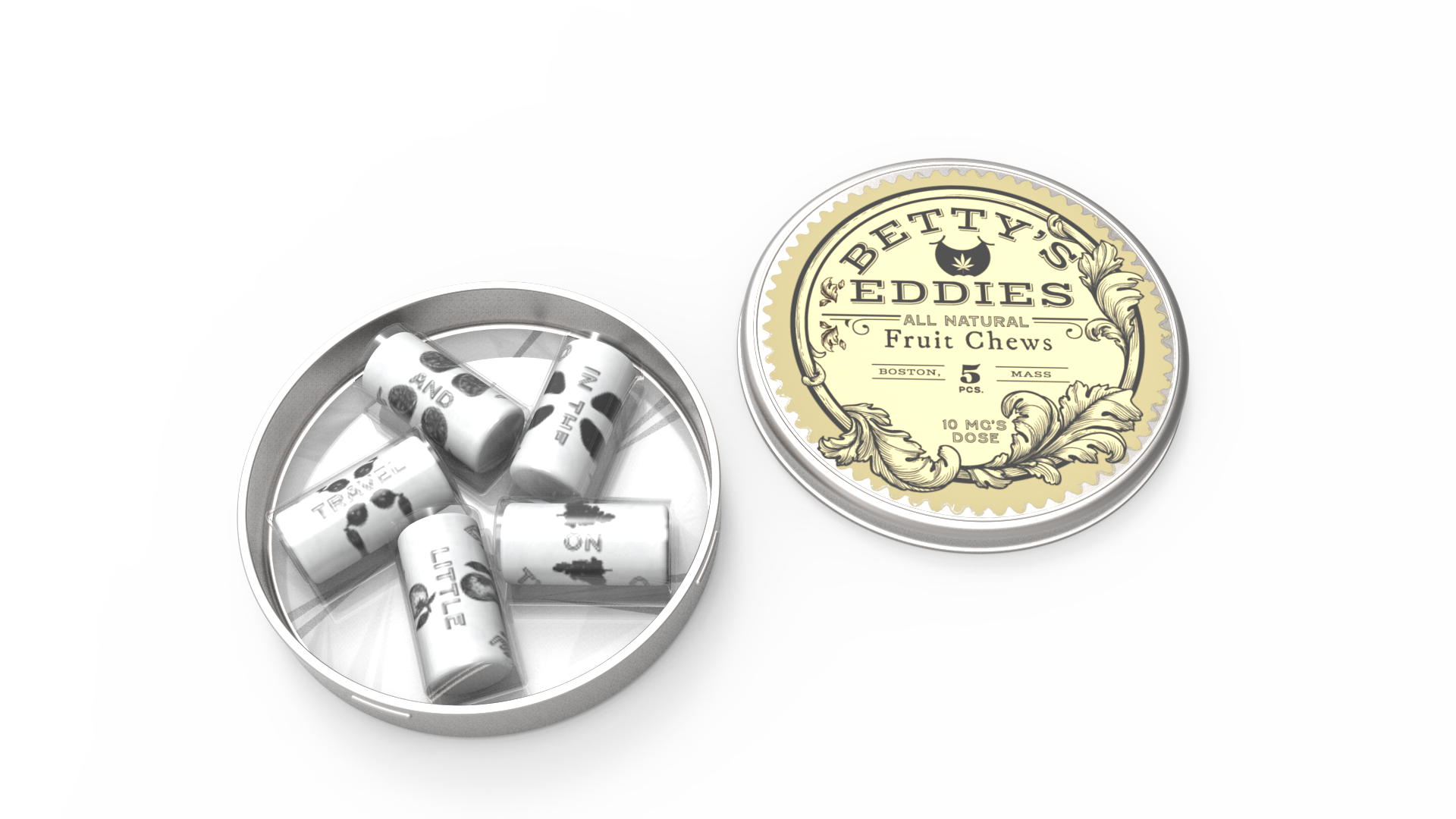 Cannabis Candy Packaging Design by Peter Ragonetti at Coroflot.com