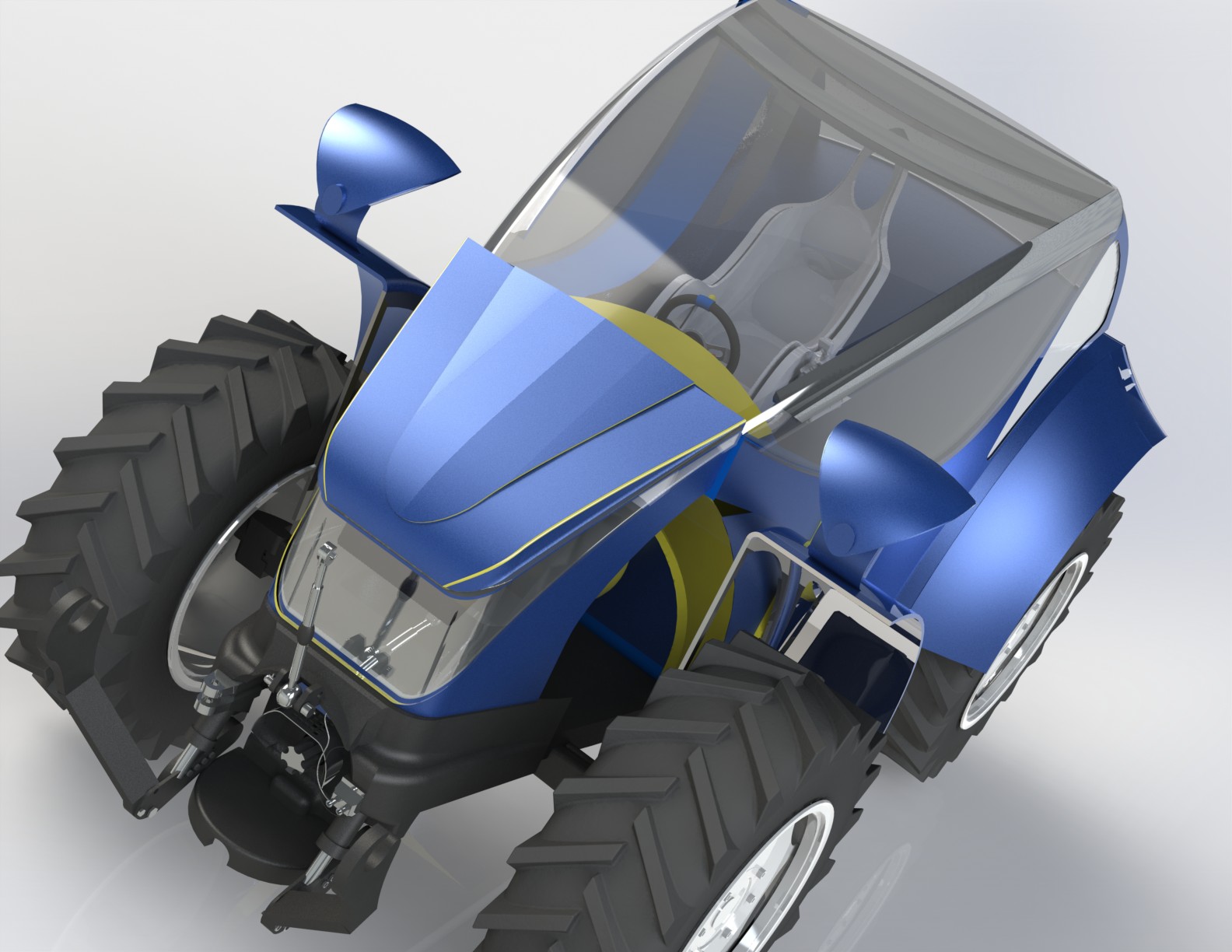 concept tractor by William Frater at Coroflot.com