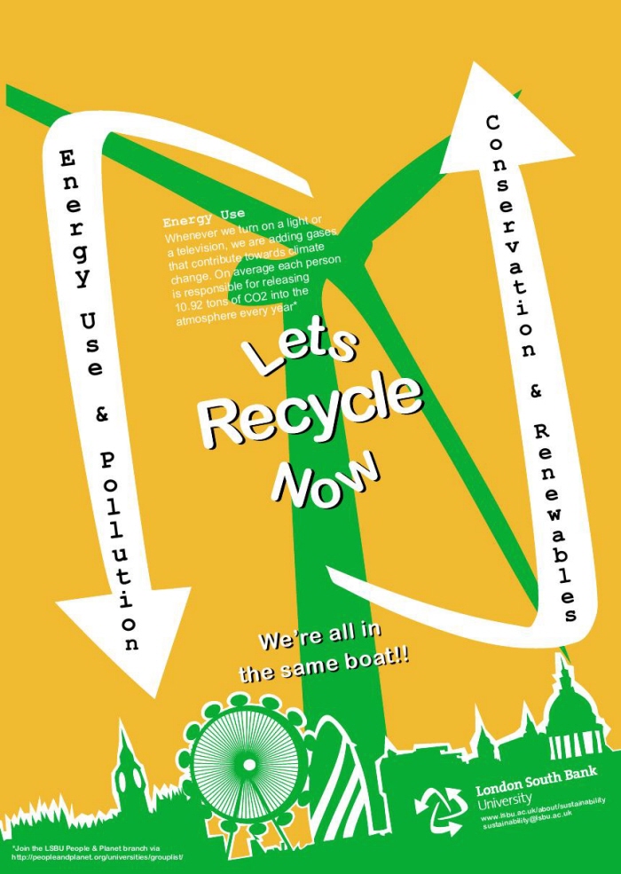 1st Year Project : Recycle Bin & Campaign Redesign by Zoe De Grussa at ...