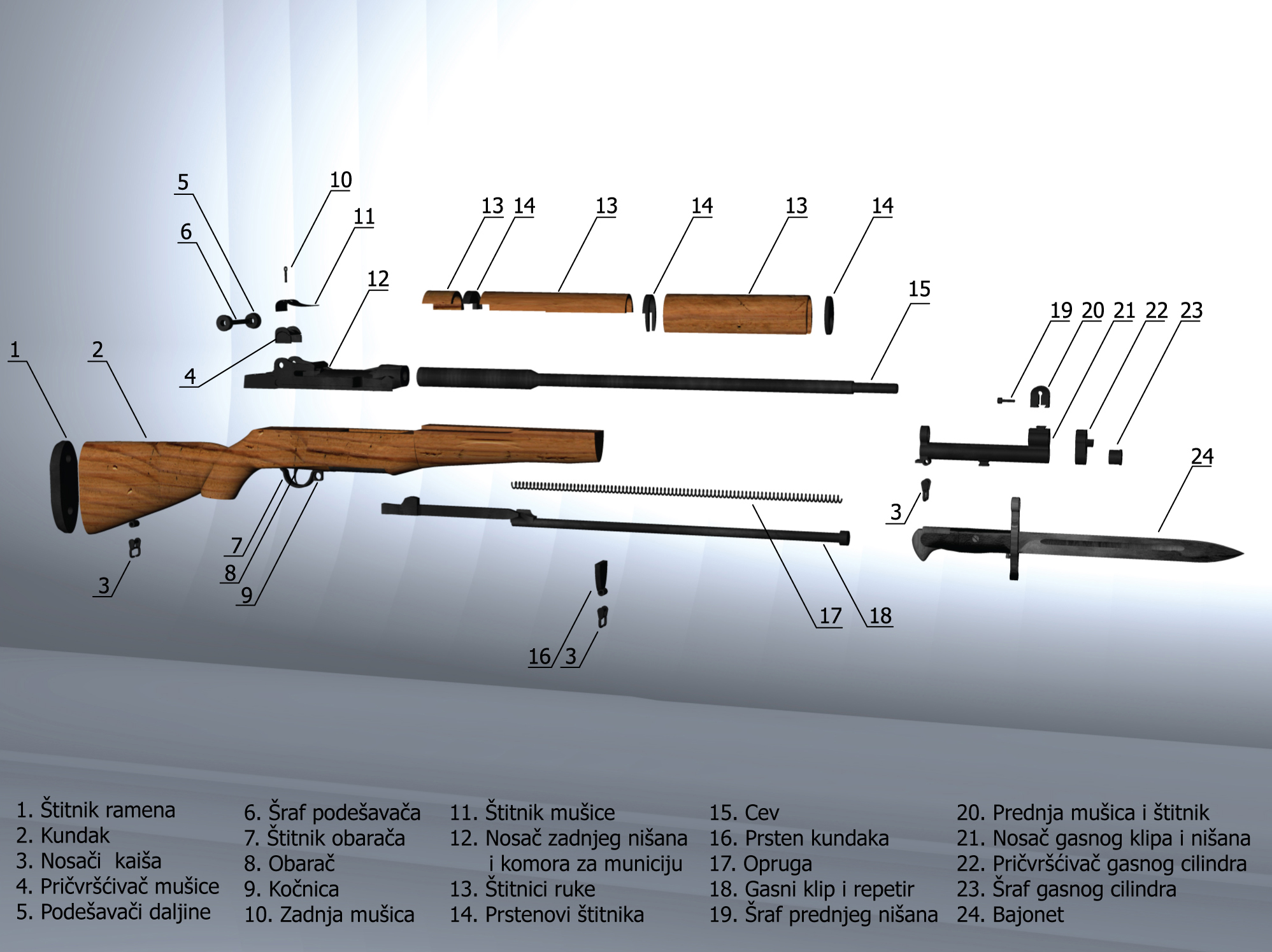 M1_Garand by Igor Monoštori at Coroflot.com