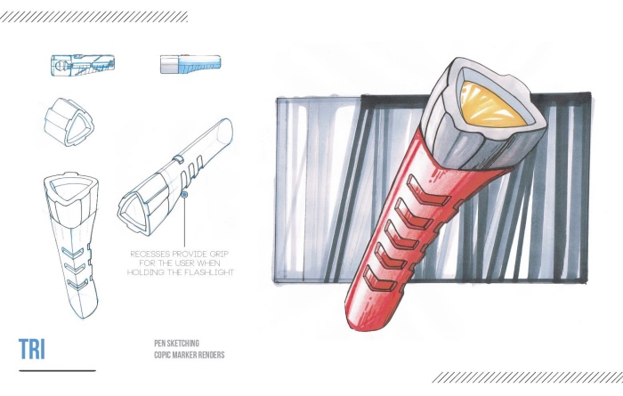 Handheld Torch by Mark Are at Coroflot.com