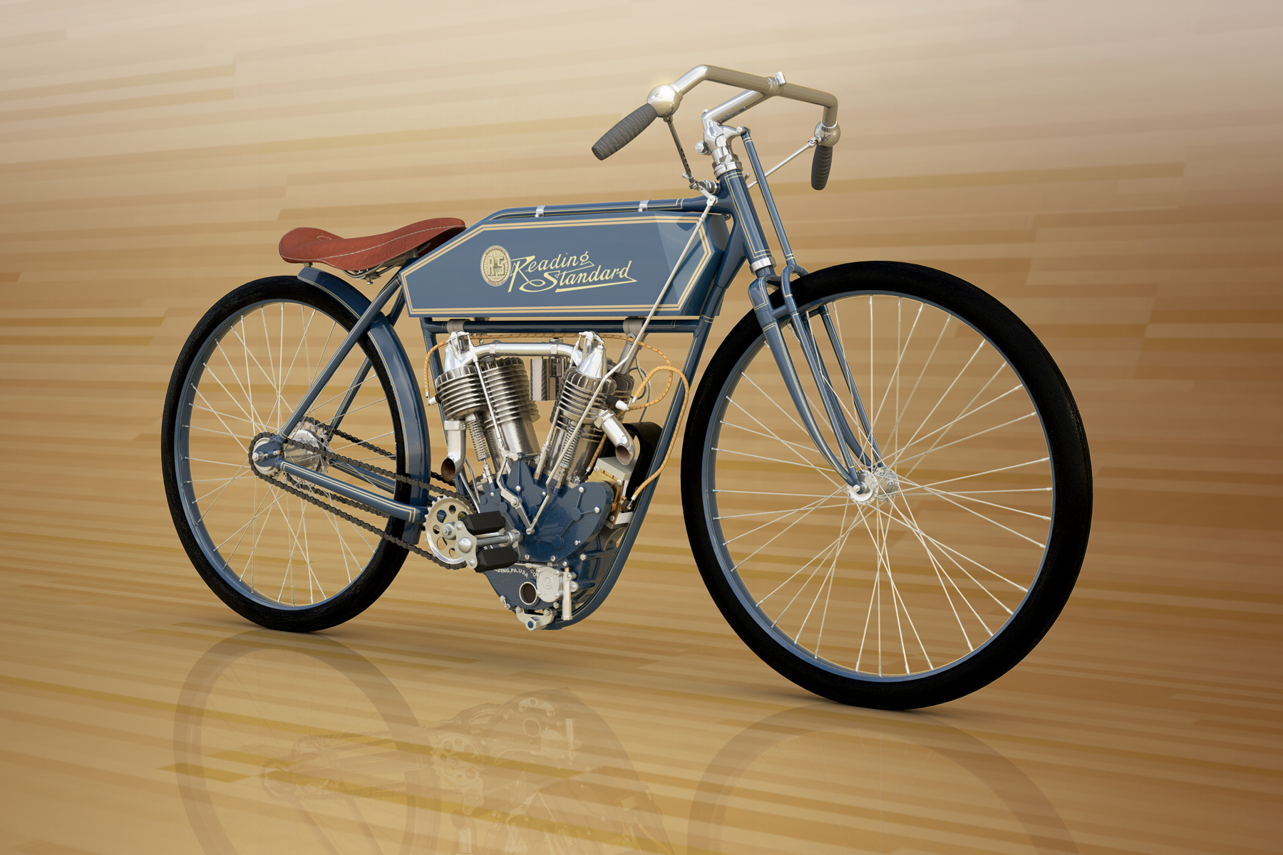 1909 Reading Standard Board Track Racer by Charles Floyd at Coroflot.com