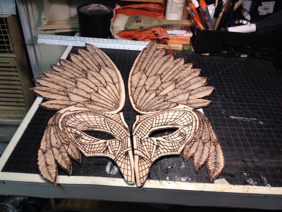 Mask Making - Leather by Josafath Reynoso at Coroflot.com