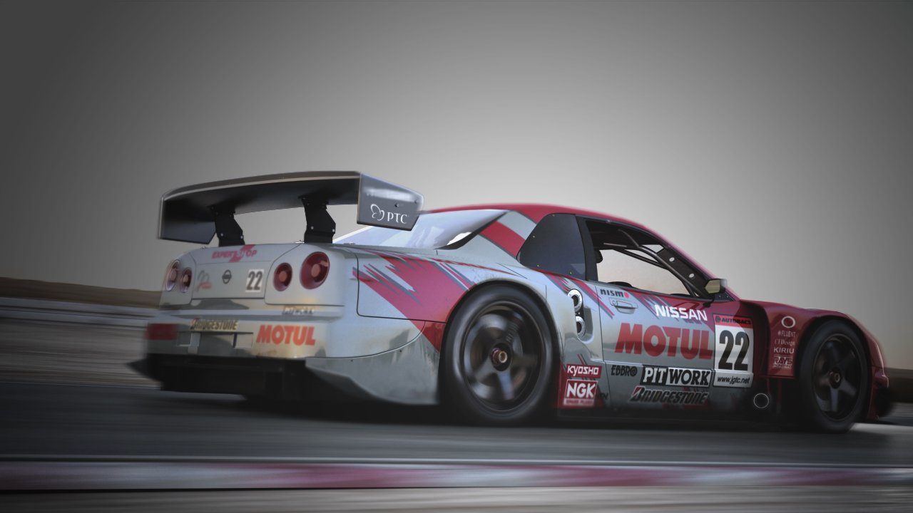 Nissan MOTUL PITWORK Z(JGTC) R34 GT-R 2003 by Raymond Ling at Coroflot.com
