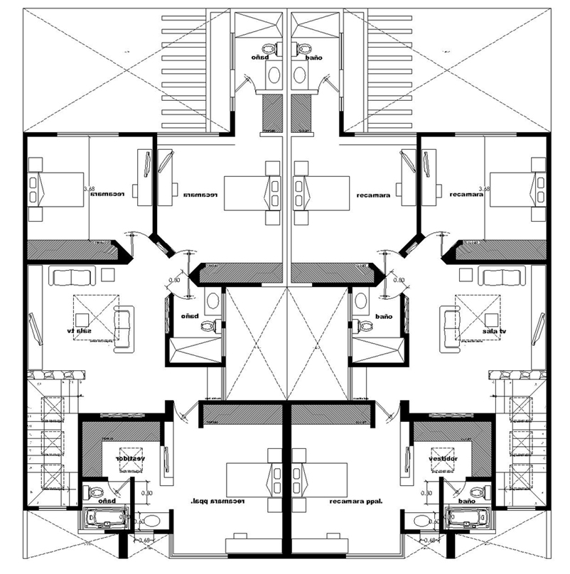 CASAS SIMÉTRICAS by Alan Gonzalez at Coroflot.com