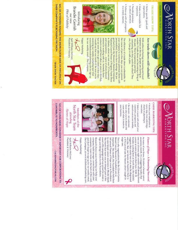 Postcard Newsletters (WSNs) by Whitney Bonham at Coroflot.com