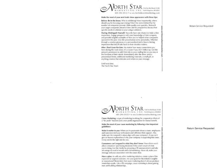 Postcard Newsletters (WSNs) by Whitney Bonham at Coroflot.com