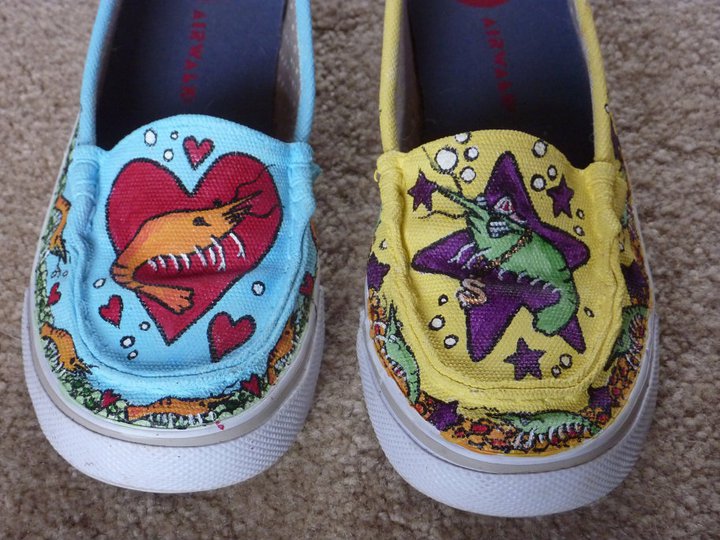 Shrimp Shoes by Emily Robinson at Coroflot.com