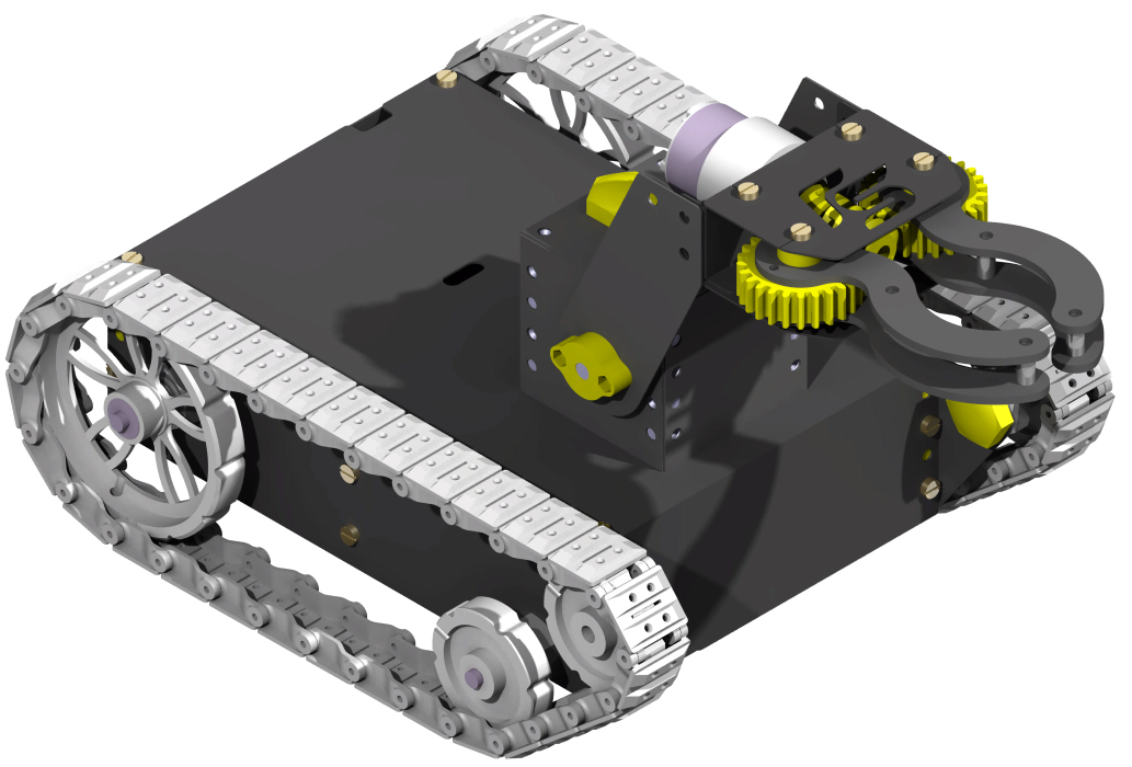 mobile robotic arm by Fahad Azad at Coroflot.com