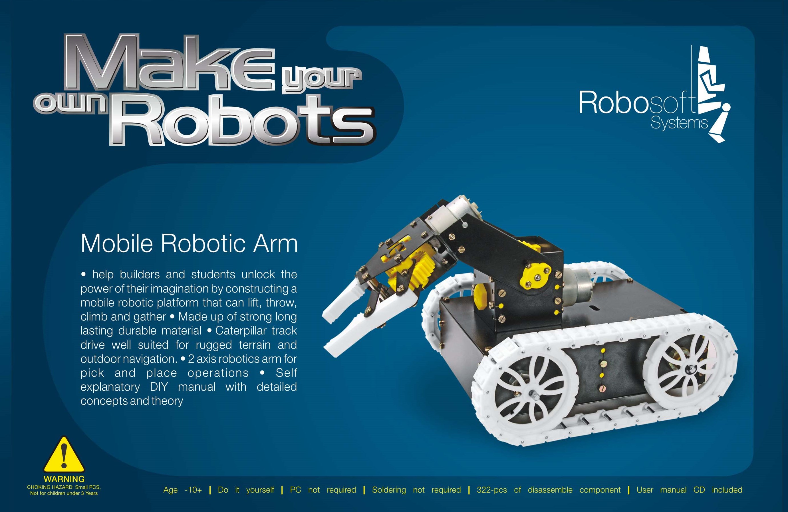 mobile robotic arm by Fahad Azad at Coroflot.com