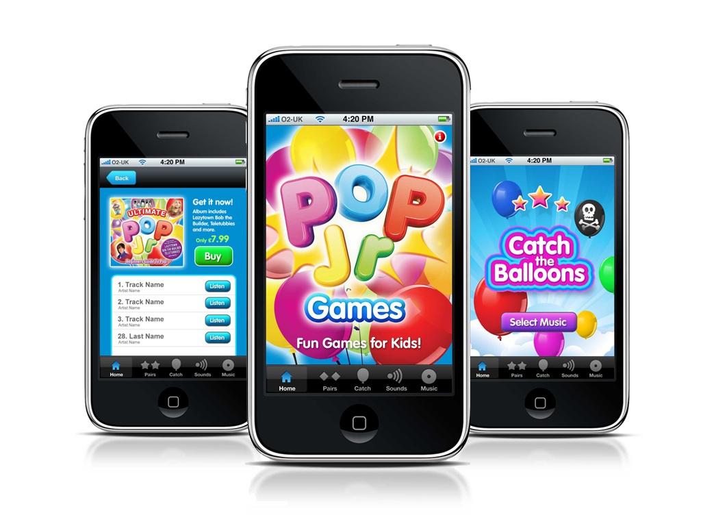 Pop Jr Games by Greg Jarrett at Coroflot.com
