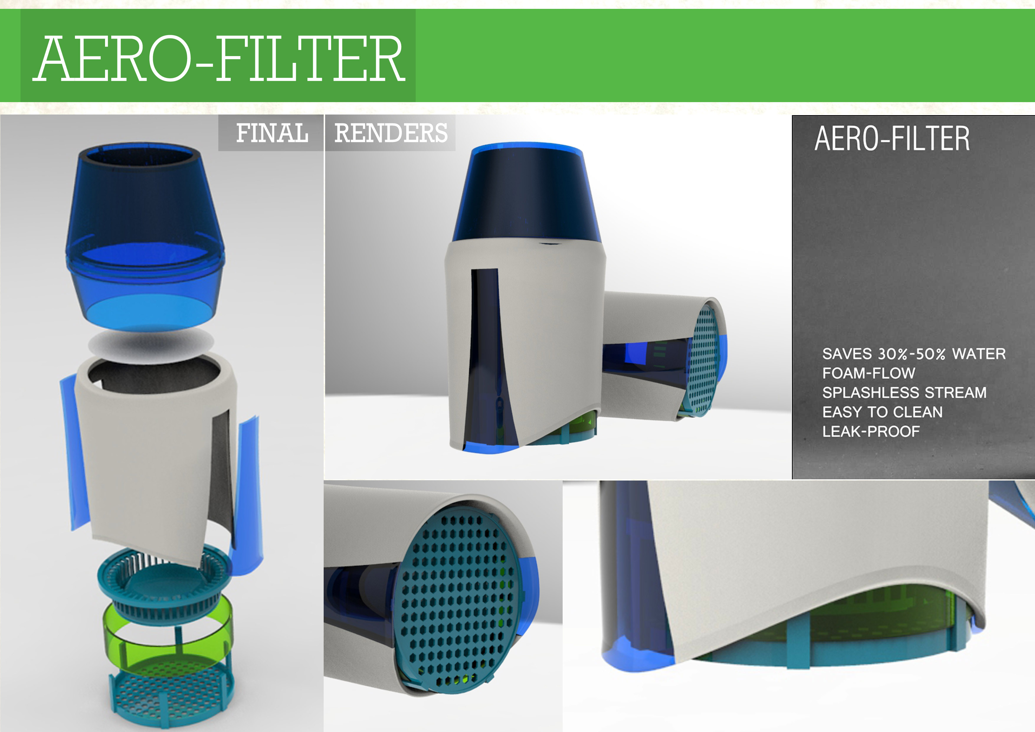 Aero-filter - Simple Product Design Project by Hrishikesh Kogje at ...
