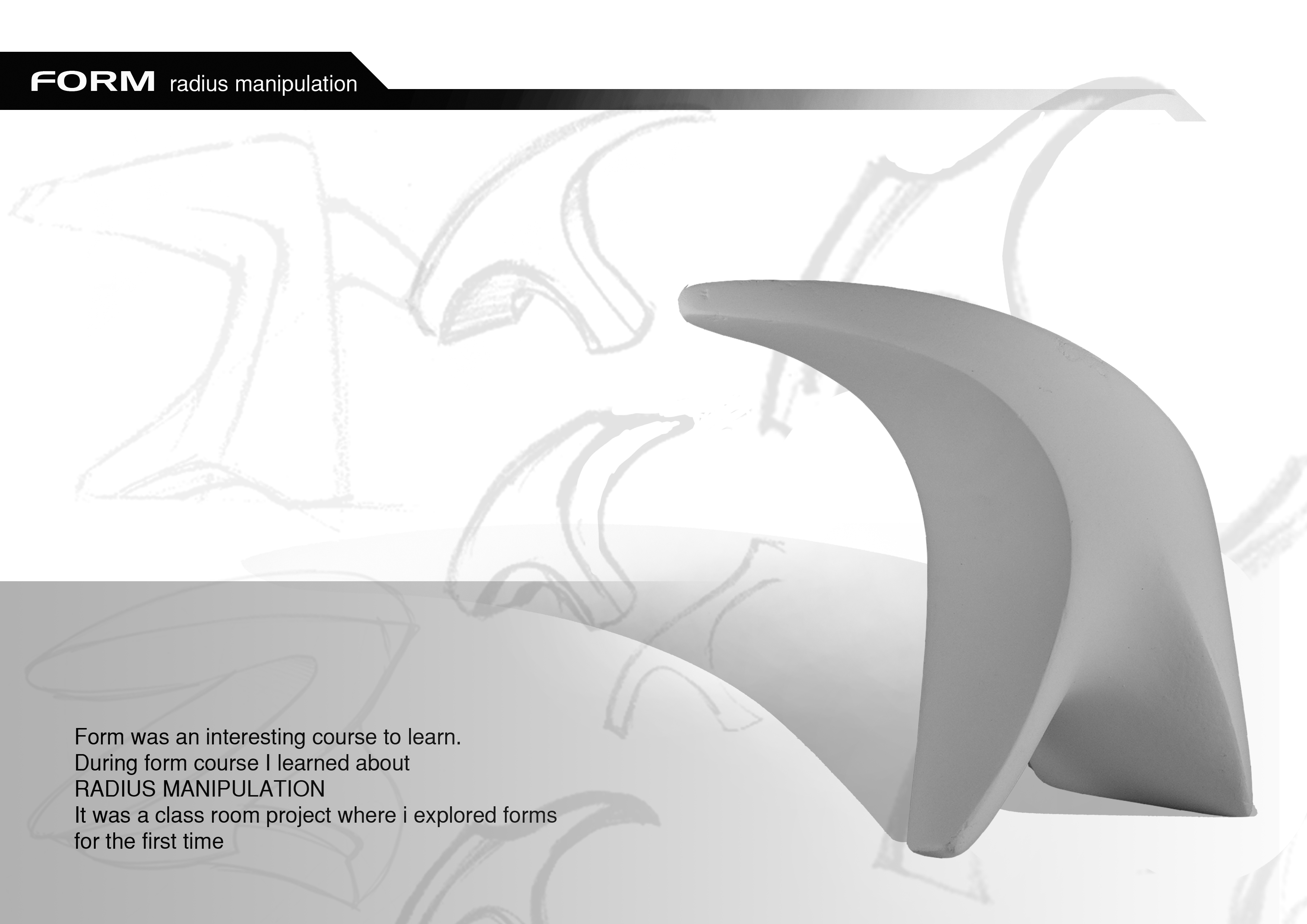 FORM(Radius manipulation) by Prithvi Ranjan at Coroflot.com