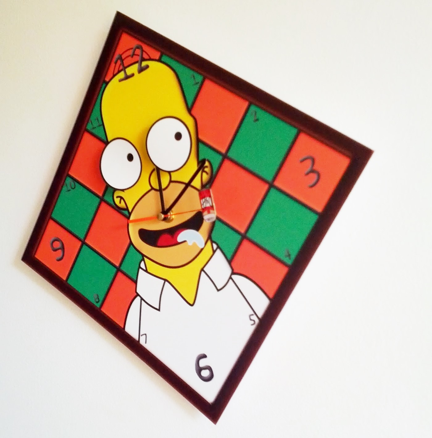 Homer Simpson wall clock by Camilo Parra Palacio at Coroflot.com