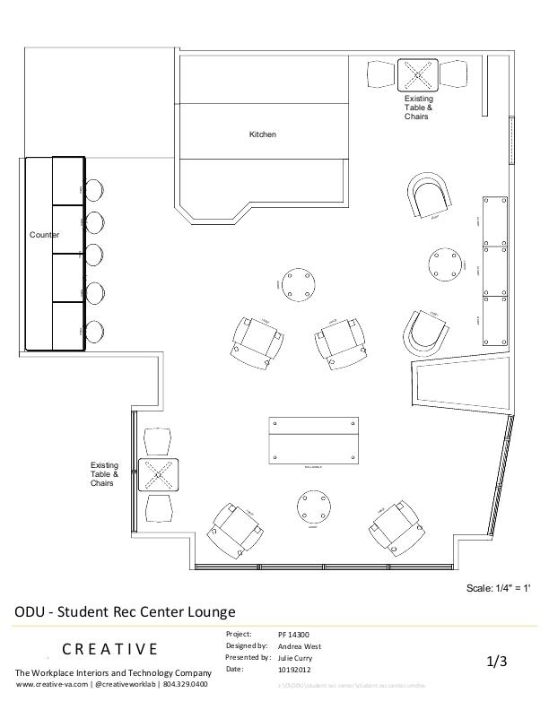 Old Dominion University - Student Rec Center Lounge by Andrea West at ...