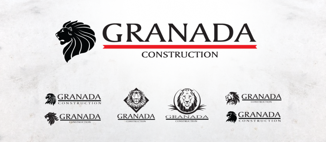 Granada Construction Rebrand by Scarlett Vision Media at Coroflot.com