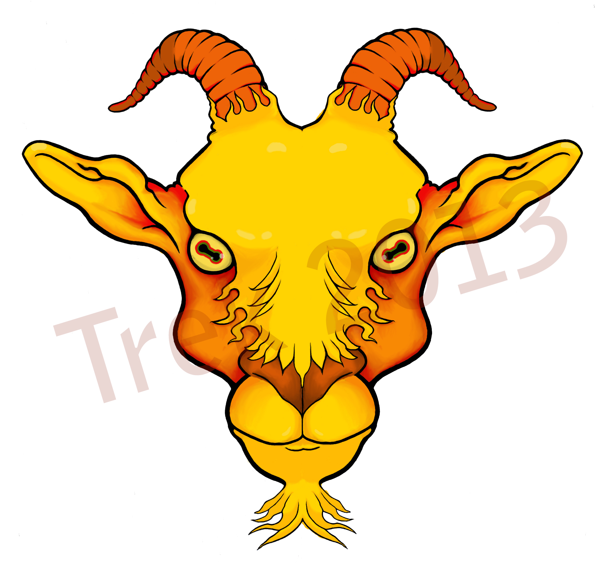 The Golden Goat by Lauren Vales at Coroflot.com