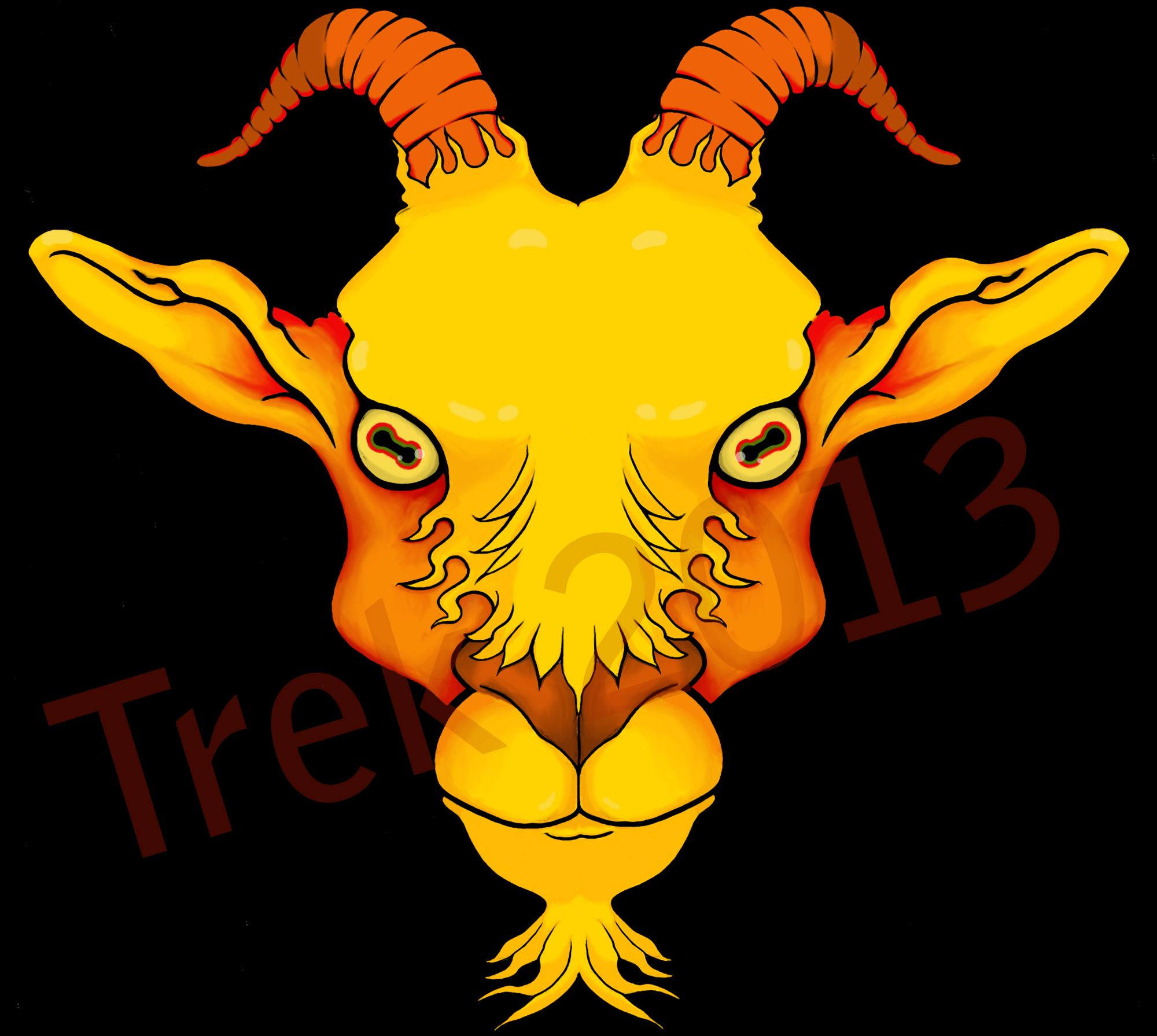 The Golden Goat by Lauren Vales at Coroflot.com