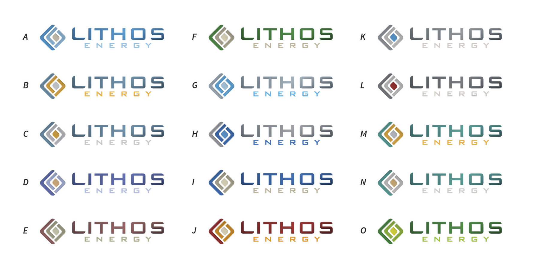 LITHOS ENERGY Logo by Marcos Nolan at Coroflot.com