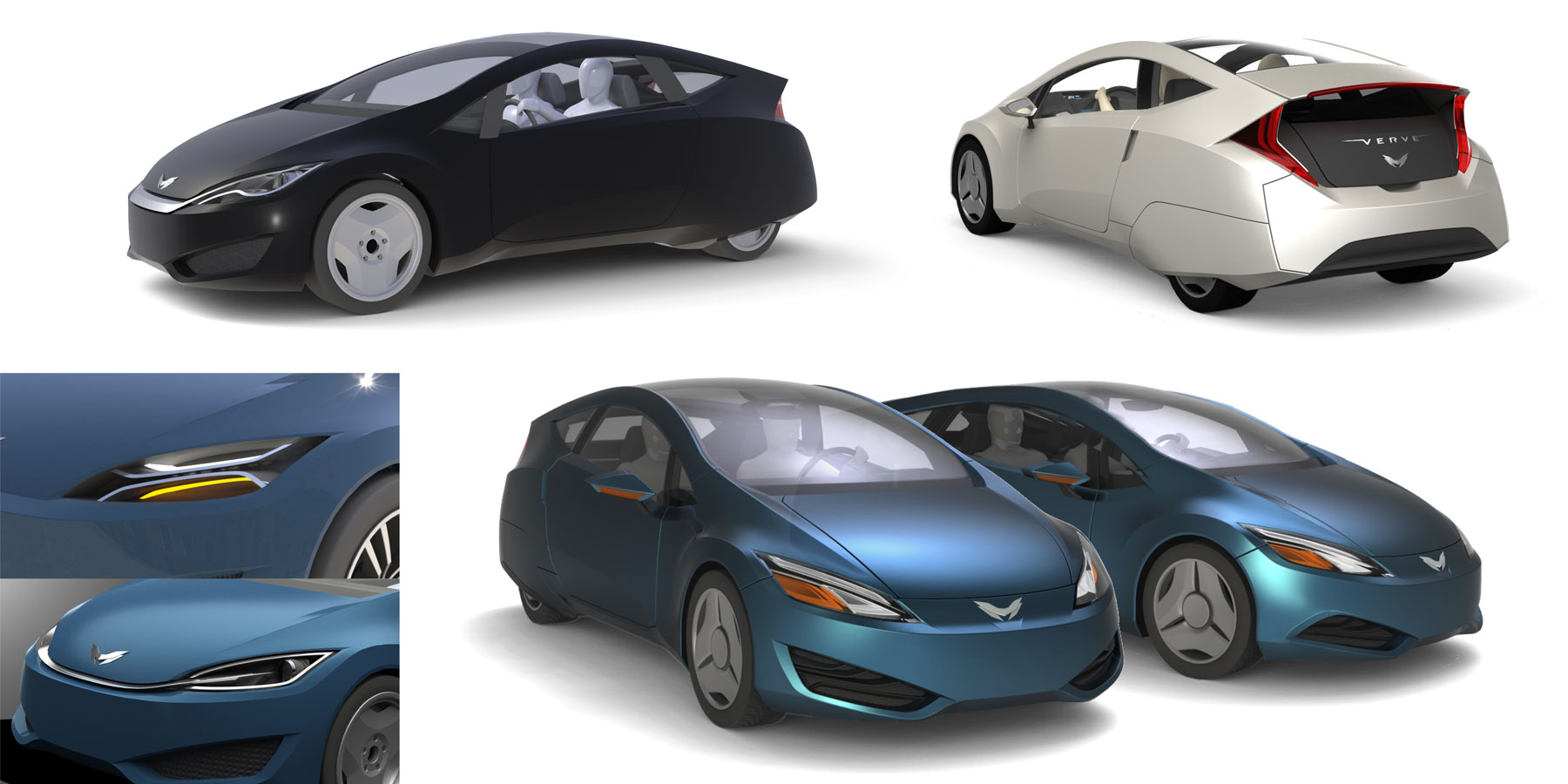 'VERVE' Conventional Car Concept by Marcos Nolan at Coroflot.com