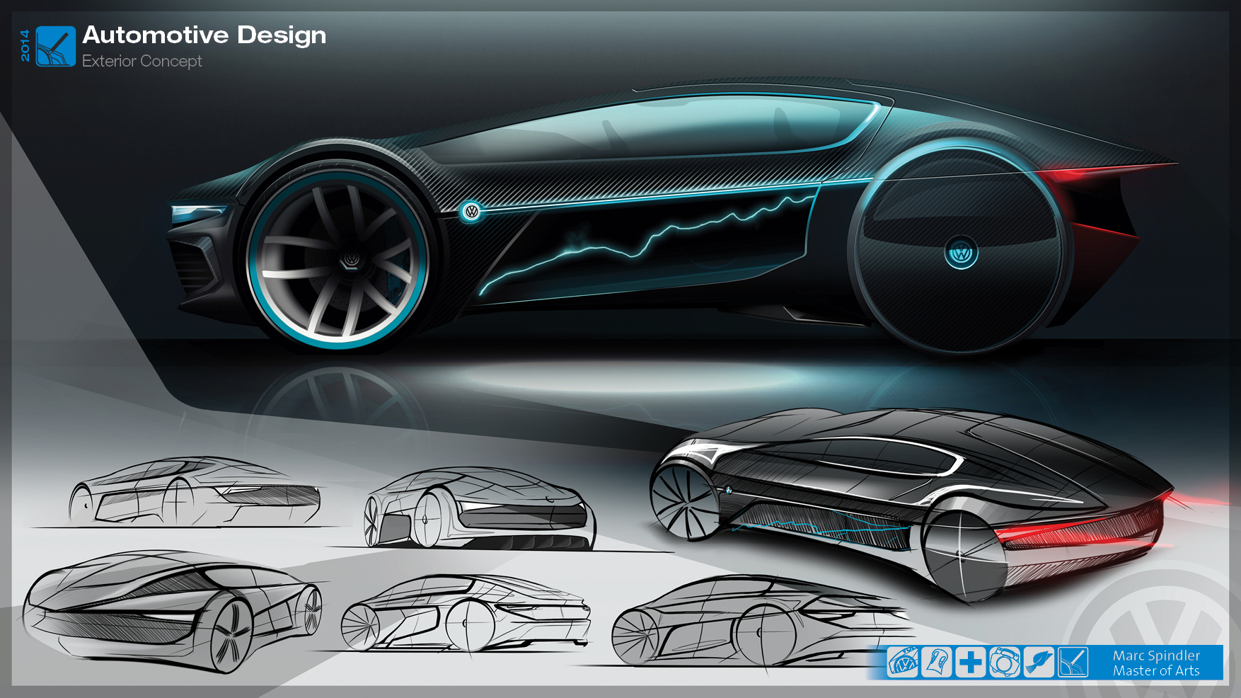 Automotive Design - Exterior Concept by Marc Spindler at Coroflot.com