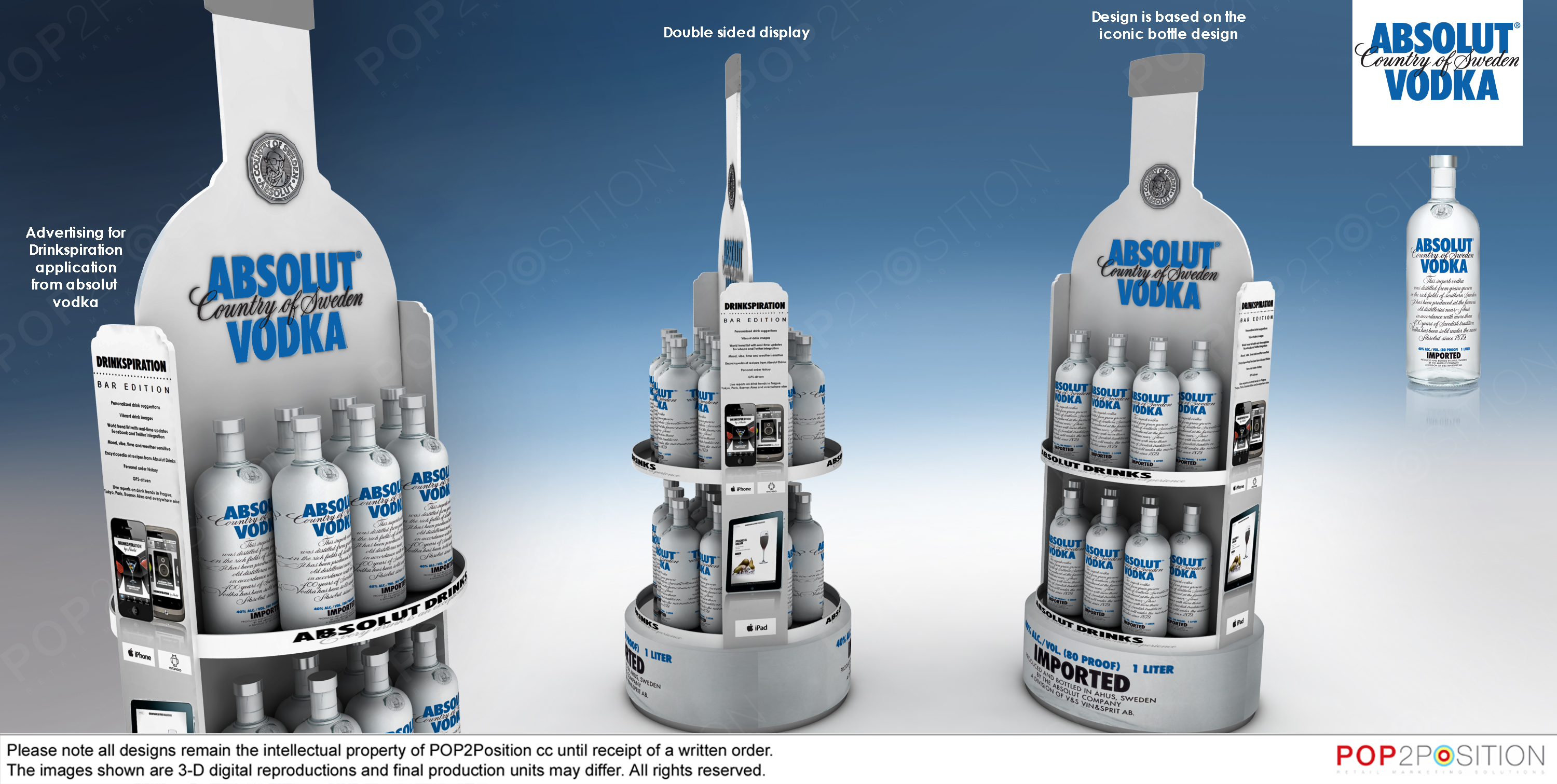 Display Stands and Promotional Items by Victor Bezuidenhout at Coroflot.com