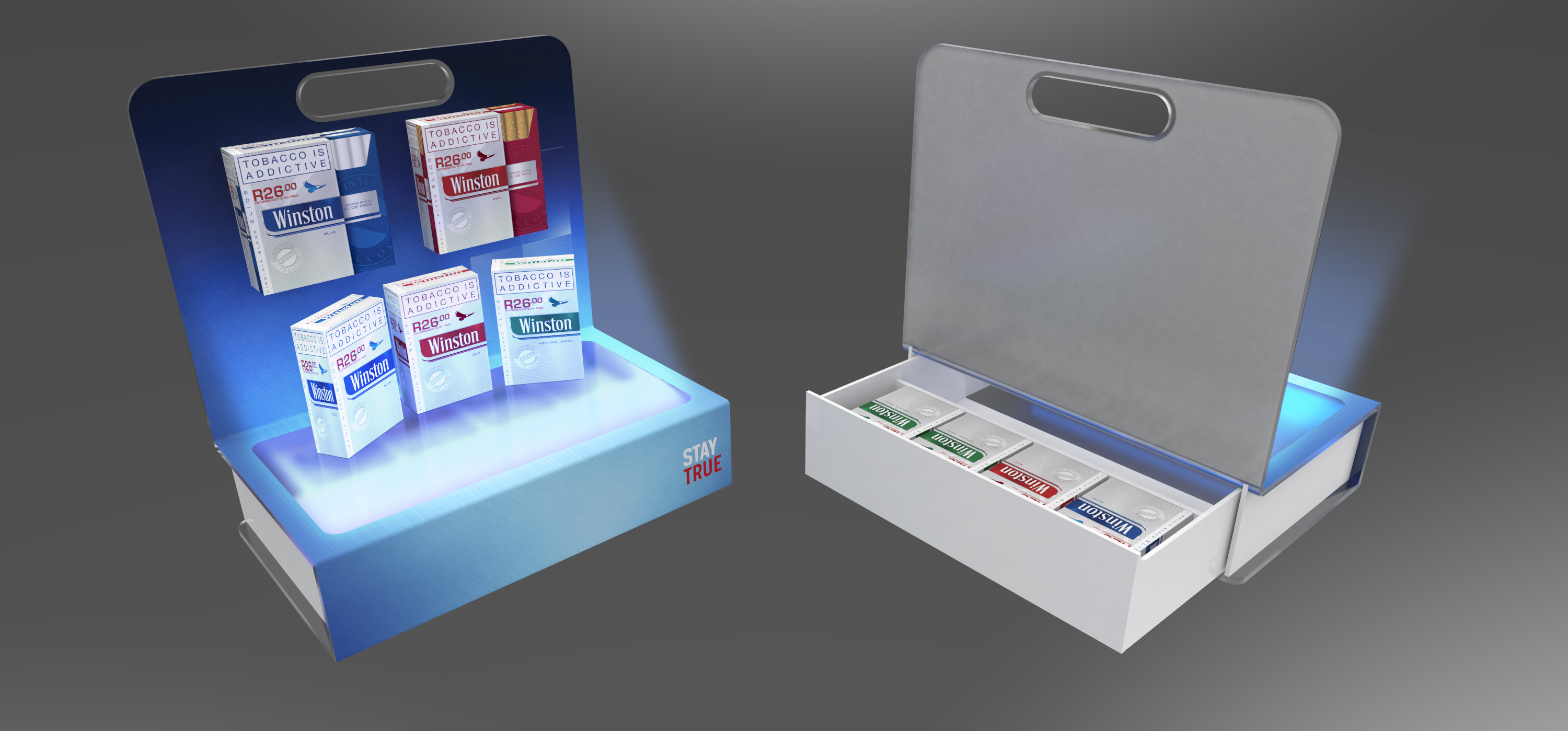 Display Stands and Promotional Items by Victor Bezuidenhout at Coroflot.com