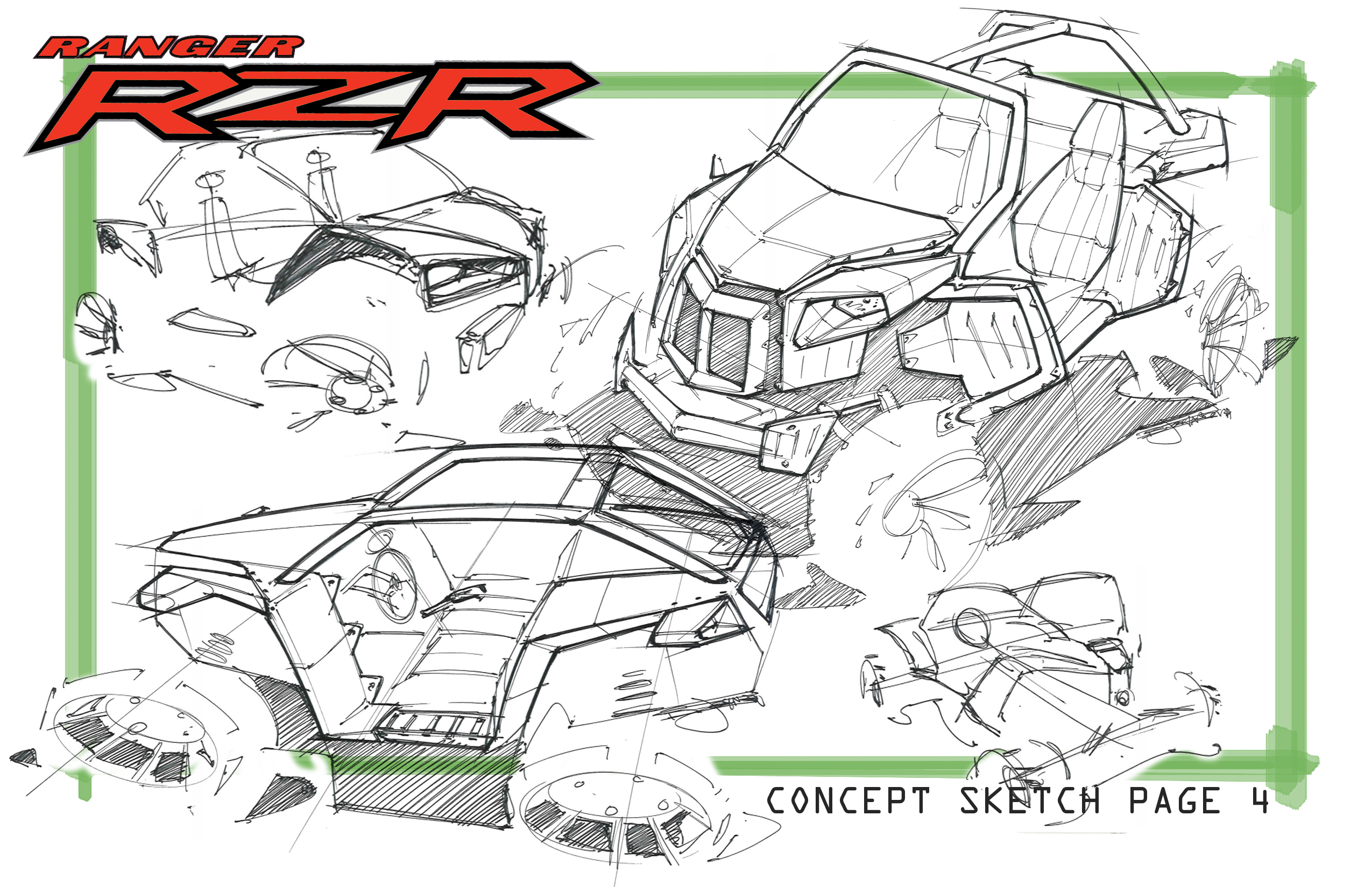 RZR sketches by Bryan Johnson at Coroflot.com