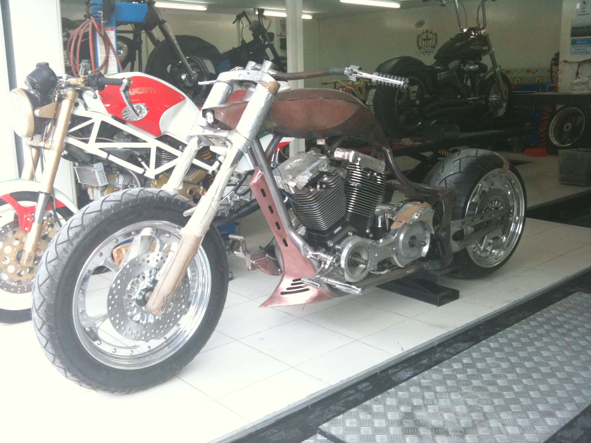 New Generation Modern Chopper Motorbike by Olcay Tuncay Karabulut at ...