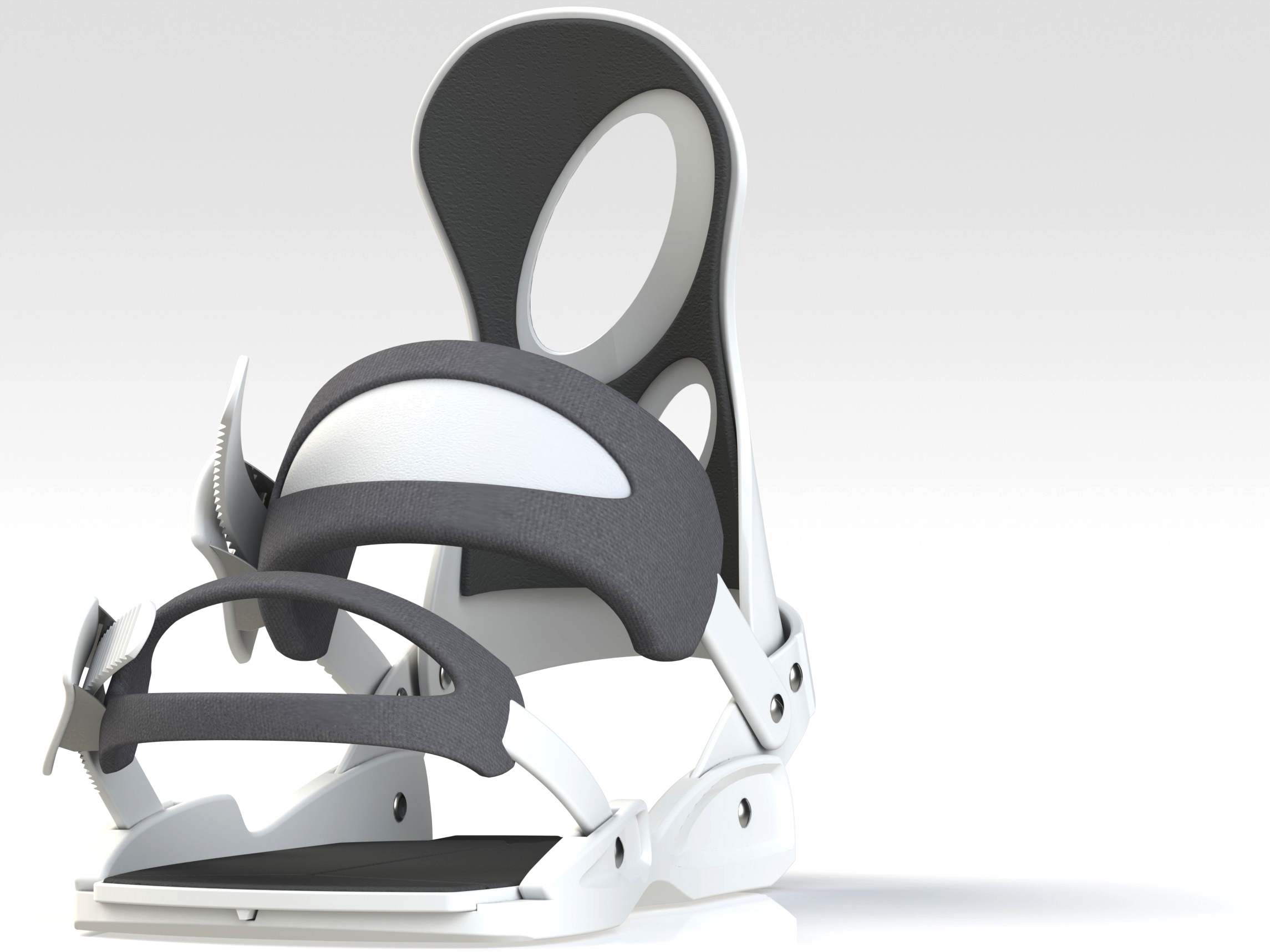 Snowboard binding (Solidworks surfacing assignment) by Andrew Parsons ...