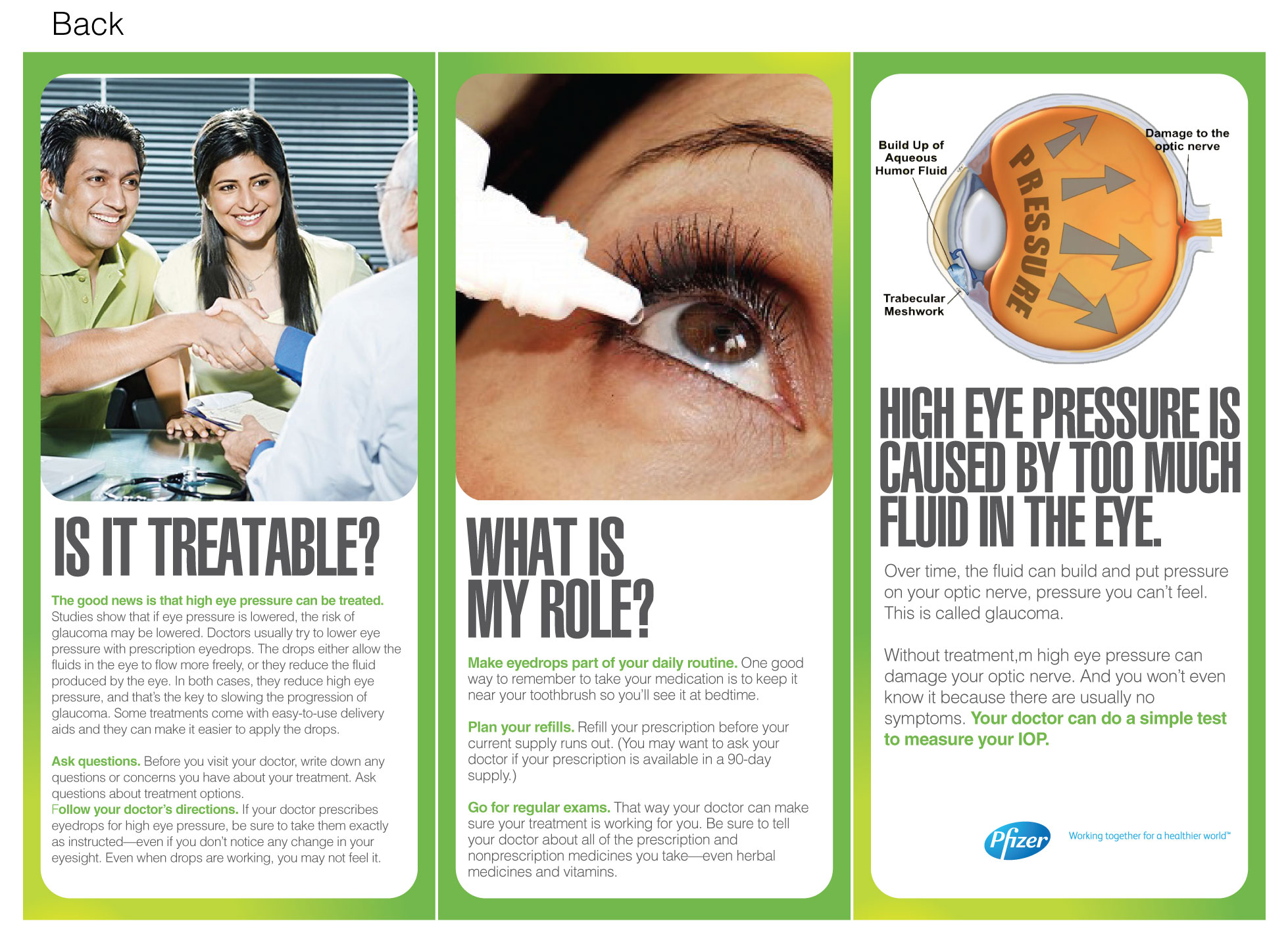 Pfizer Eye Drop Folder. by Syed Haris at Coroflot.com