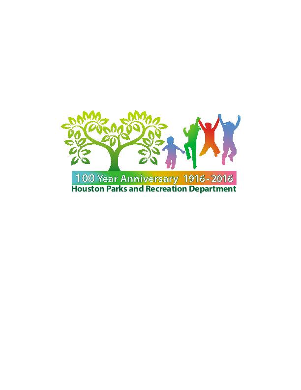 Houston Parks and Recreation Department 100 Year Anniversary Logo by ...
