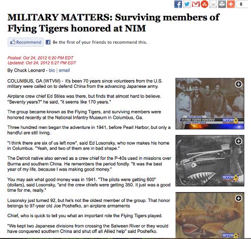 American Volunteer Group - WWII Flying Tigers by Stephanie Woodham at ...