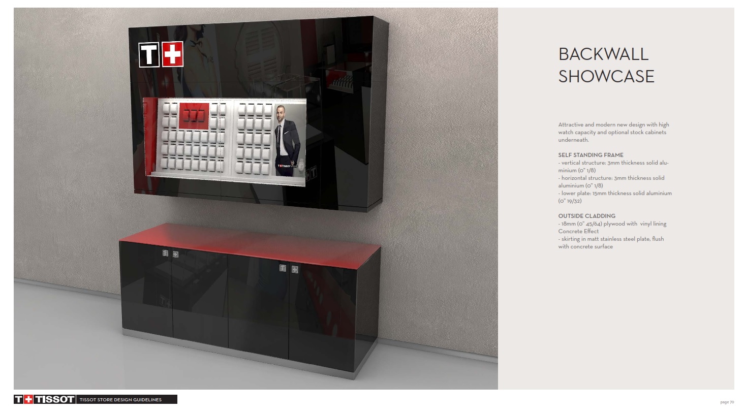 Boutique Tissot / Display Furniture by Felipe Lozano at Coroflot.com