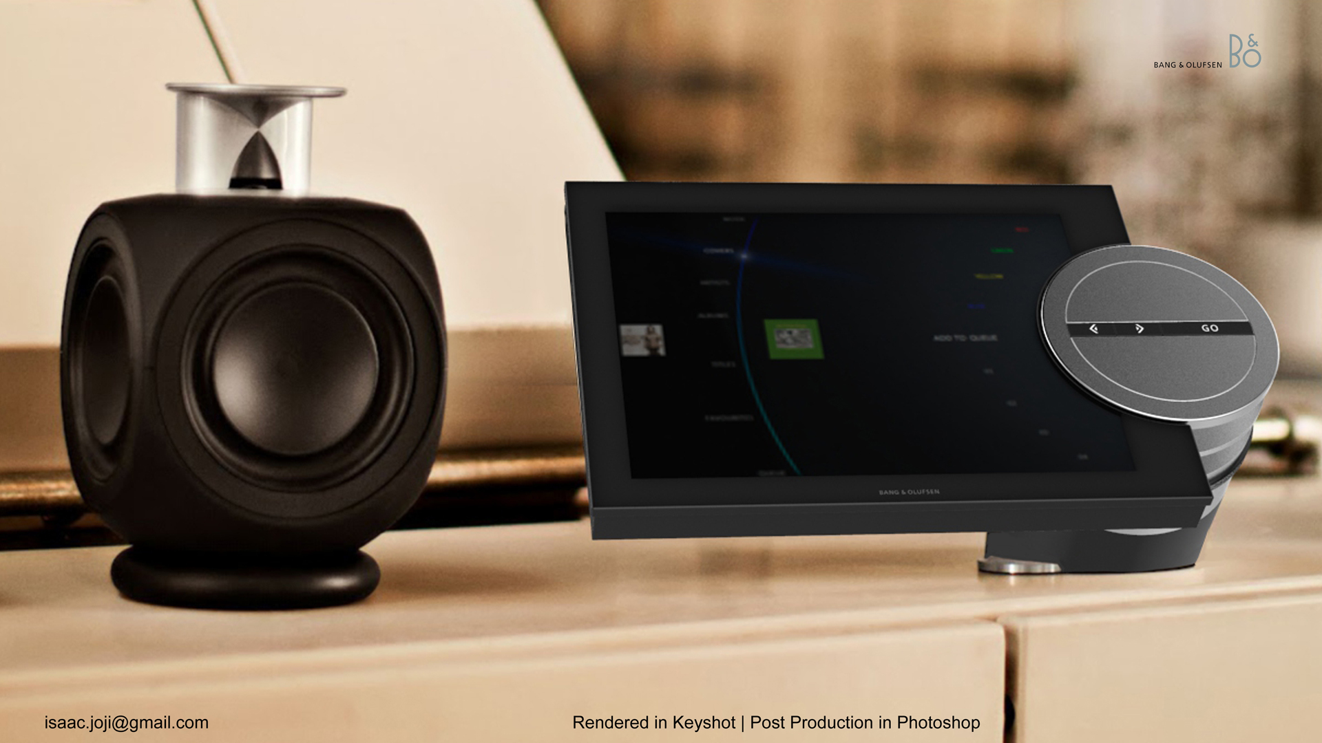 BANG & OLUFSEN Beosound 5 Encore by Joji Abraham at Coroflot.com