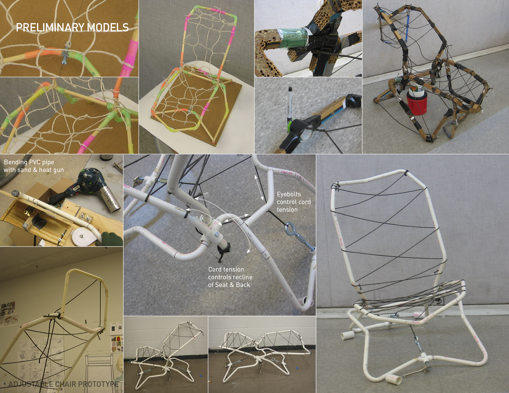 Adjustable Chair Prototype by Joel Vanboening at Coroflot.com