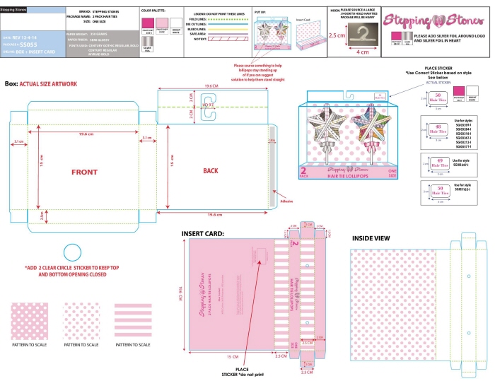 Packaging Design/Sell Sheets by Jou Ling Yee at Coroflot.com