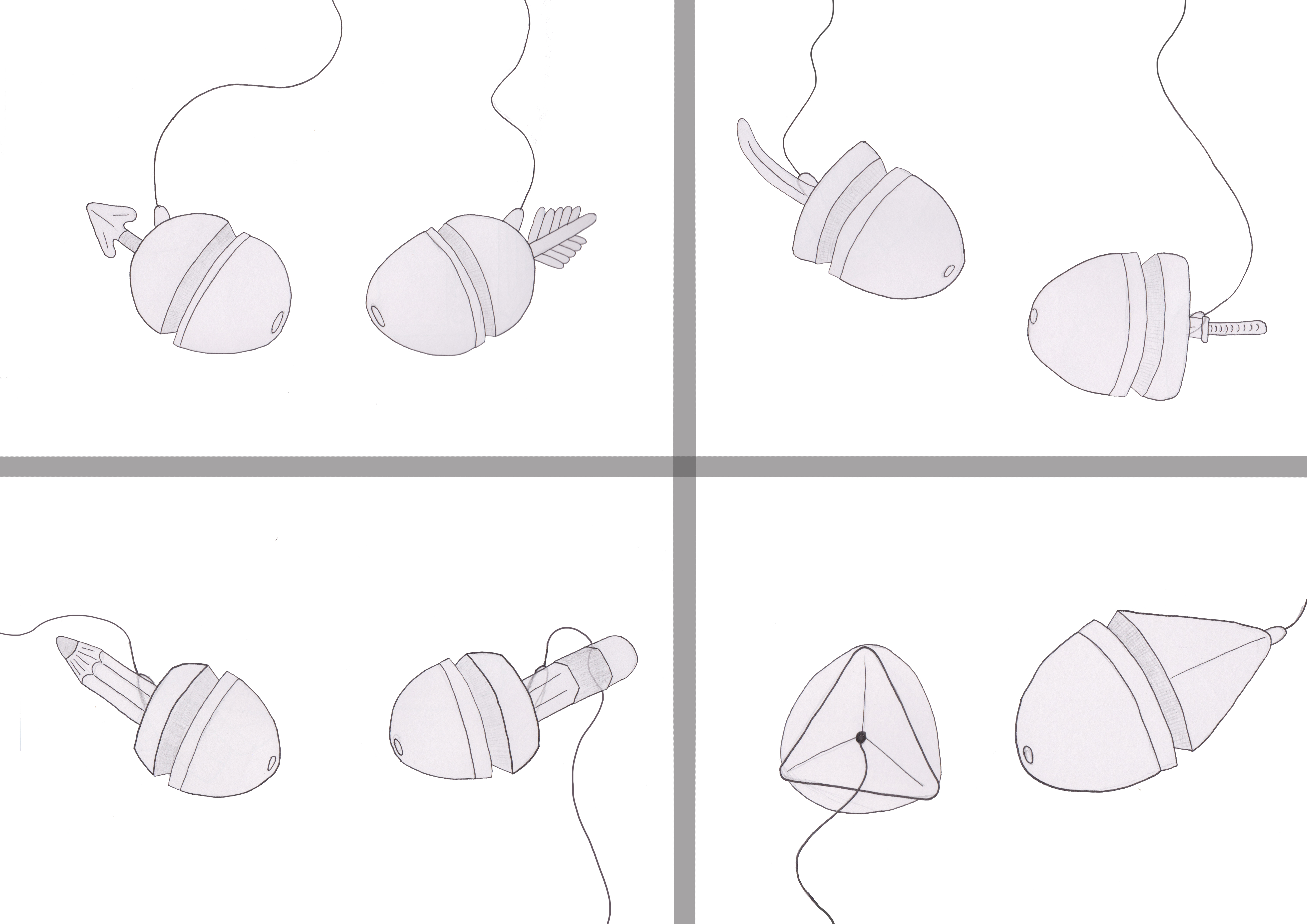 Headphone Ear Buds (Hand Sketching/Illustration) by Alex Shayler at ...