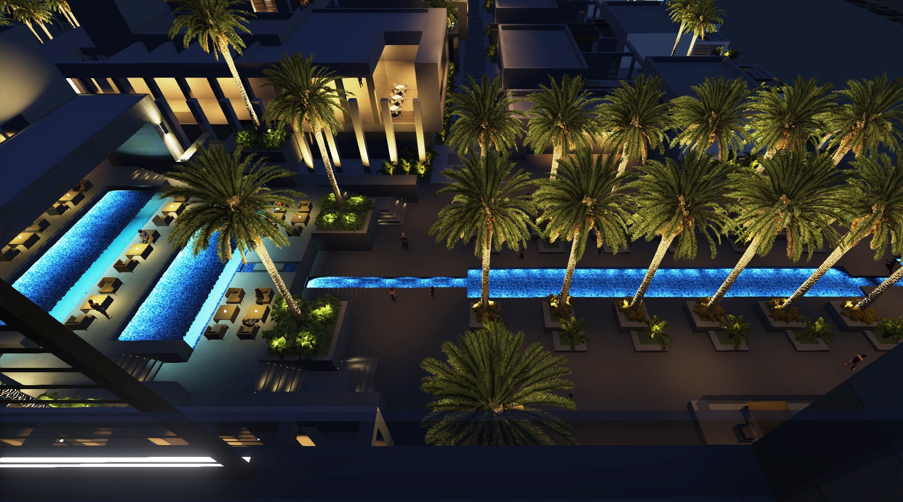 Hotel Resort Facade & Landscape Lighting by Matthew Sorianosos at ...