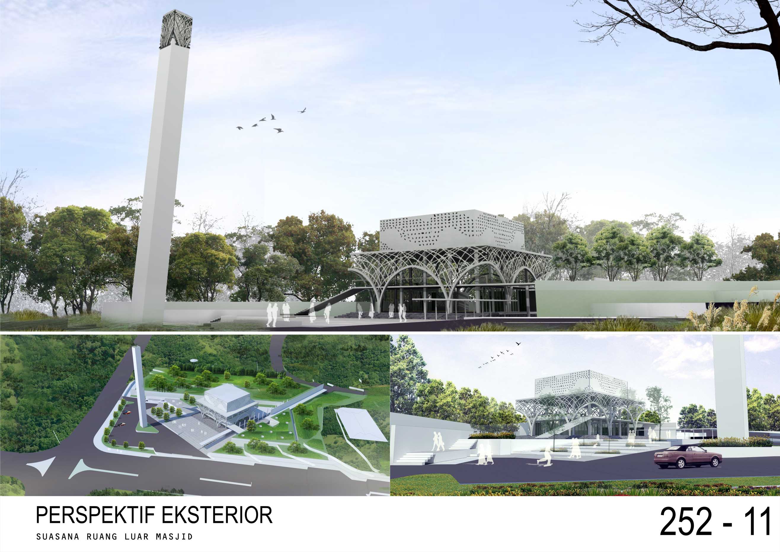 Sayembara Masjid ITB Jatinangor by Soeryo Dipo Alam at Coroflot.com