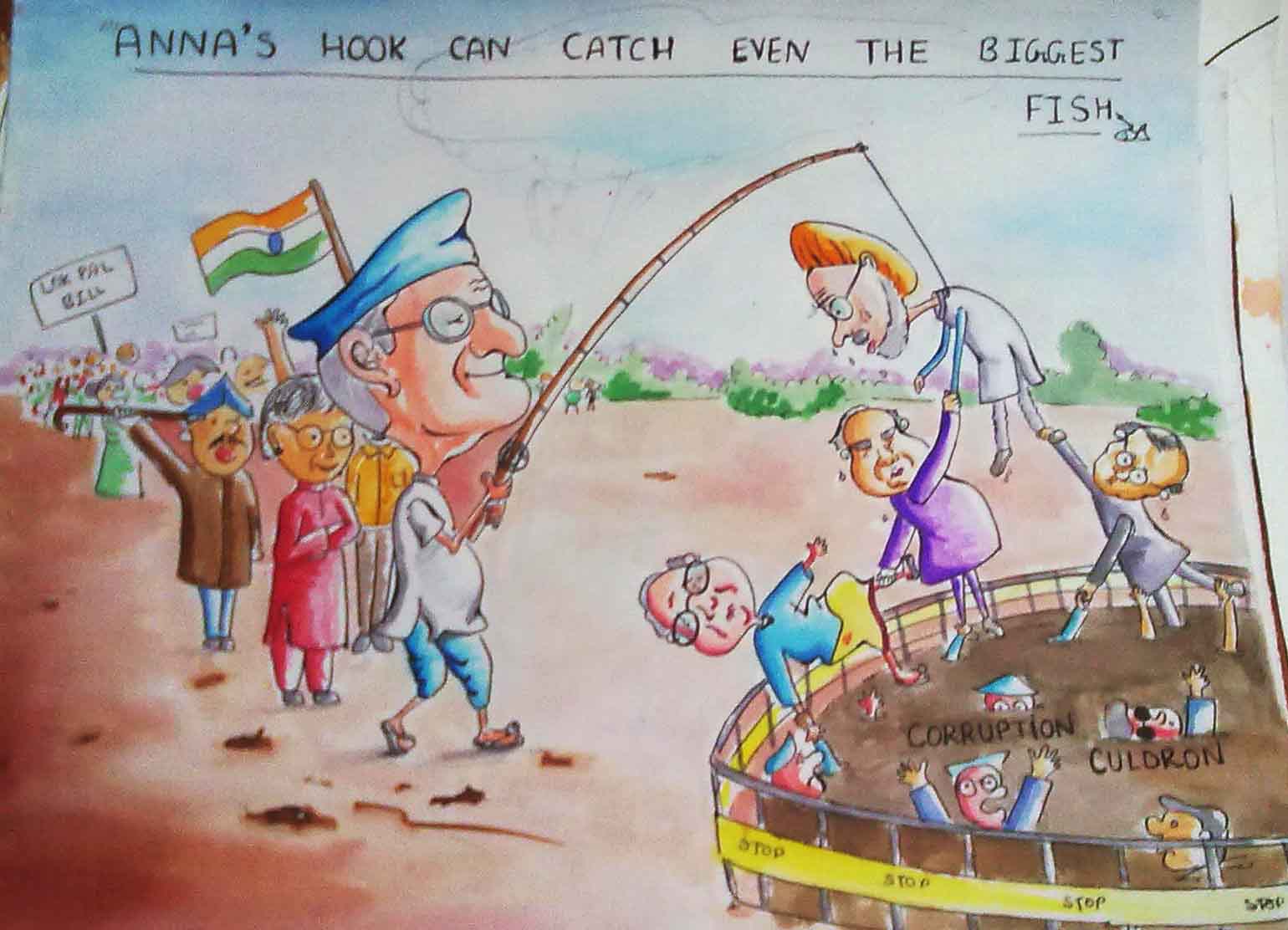 Political cartoons by Swati Choudhary at Coroflot.com